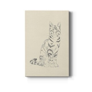 House Cat IV Premium Gallery Wrapped Canvas - Ready to Hang - Bed Bath ...