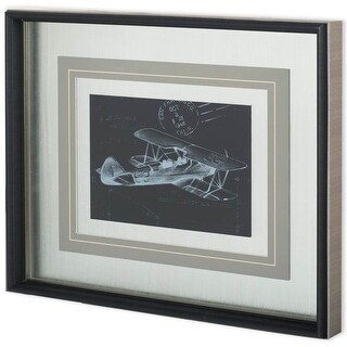 Flight Schematic I Framed Art Print - Bed Bath & Beyond - 39197399