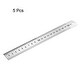 5Pcs Steel Ruler,8 inch Ruler,Ruler" and Centimeters Measuring Ruler ...