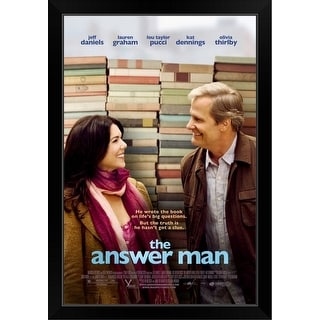 "The Answer Man - Movie Poster" Black Framed Print - Bed Bath & Beyond ...
