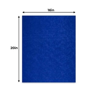 Royal Blue Suede Texture 16x20 Backing Board - Uncut Photo Mat Board ...