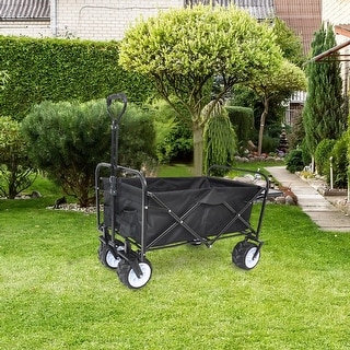 Collapsible Outdoor Heavy-Duty All Terrain Utility Portable Hand Cart ...