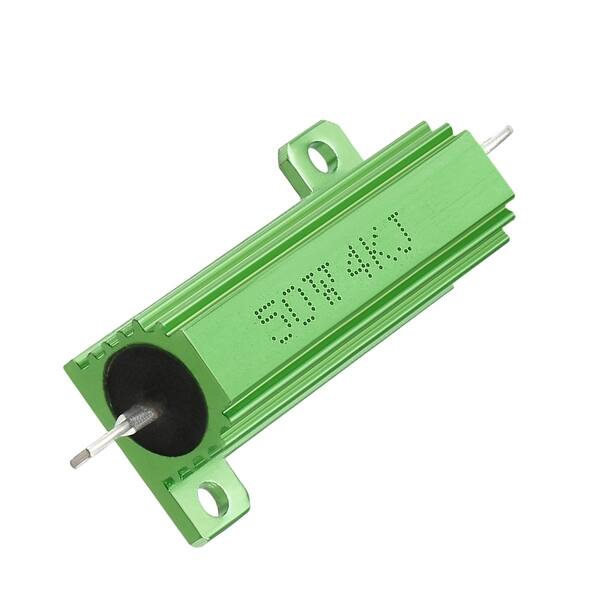 50W 4k Ohm Aluminium Housing Chassis Mount Wirewound Power Resistor ...