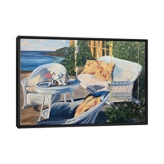 iCanvas "Porch Pleasure" by Jay Johnson Framed - Bed Bath & Beyond ...