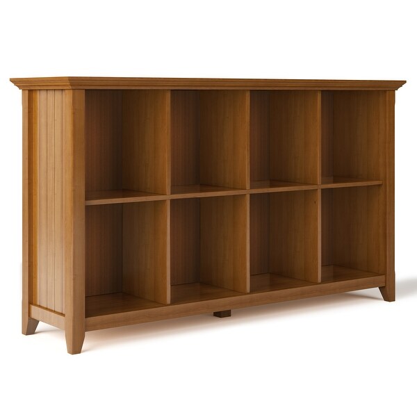 Wyndenhall stratford solid wood 45 inch x 43 inch contemporary 9 cube bookcase and storage unit store