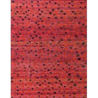 Ahgly Company Machine Washable Abstract Ferrari Red Area Rugs - Bed ...