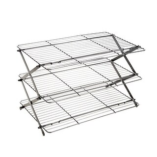 Baker's Secret Essential Line Folding cooling grid 40.6x25.4x30.4cm ...