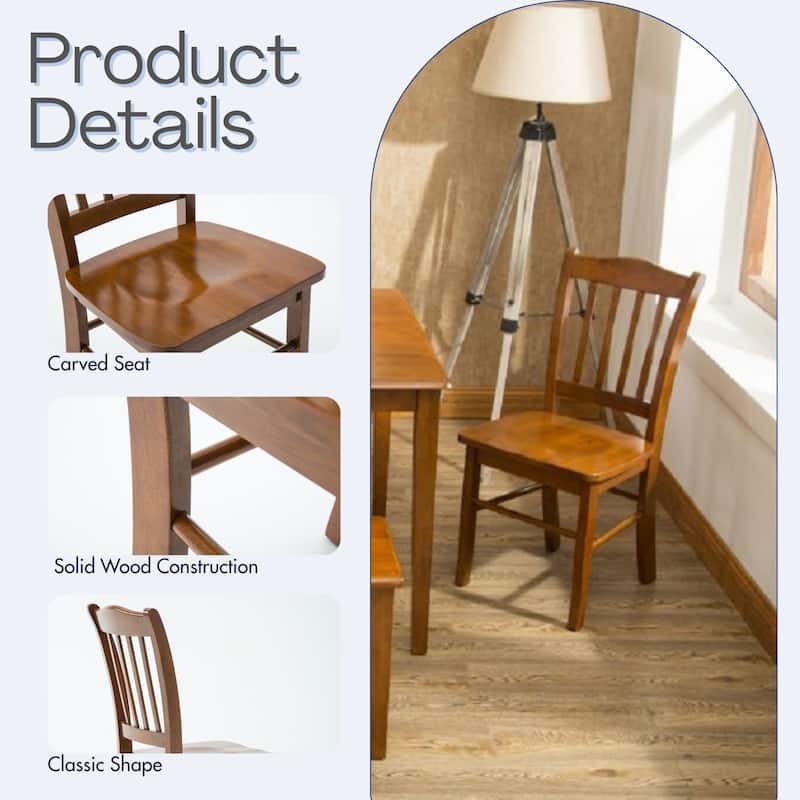 Shaker Side Dining Chairs (Set of 2) - Overstock - 14418118