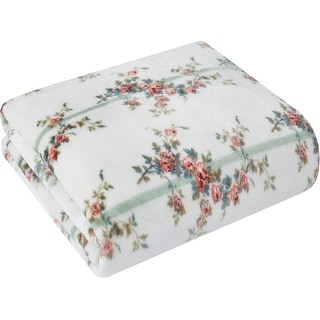 Pop Shop Flower Print Throw Blanket - Bed Bath & Beyond - 41453408