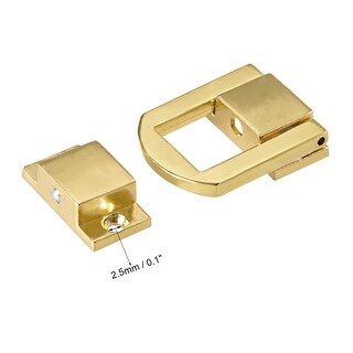 Toggle Latch, 31mm Decorative Hasp Jewelry Box Catch w Screws 4 pcs ...