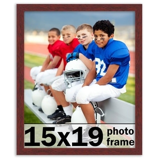 15x19 Frame Brown Picture Frame - Complete Modern Photo Frame Includes ...