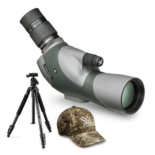 Vortex Razor HD 11-33x50 Spotting Scope (Angled) with Manfrotto Tripod ...