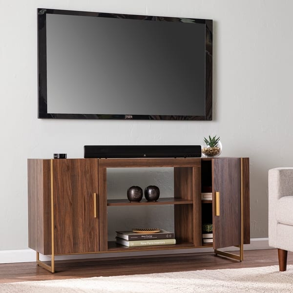 SEI Furniture Dashton Media TV Stand w/ Storage for TV's up to 52 ...