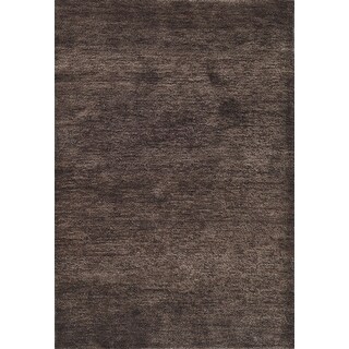 Ahgly Company Machine Washable Contemporary Milk Chocolate Brown Area ...