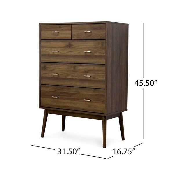 Curtisian 5 Drawer Dresser by Christopher Knight Home - Bed Bath ...
