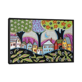 iCanvas "Town I" by Karla Gerard Framed - Bed Bath & Beyond - 37042826