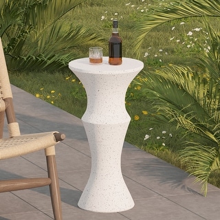 Patio Round Pedestal End Table, Side Table - Bed Bath & Beyond - 42304330