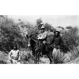 George Crook (18291890). /Namerican Army Officer. Photographed With Two ...