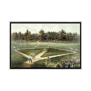 iCanvas "The American National Game Of Baseball - Grand Match At ...