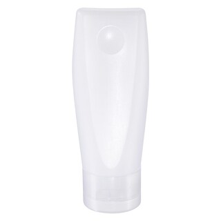 60ml Squeeze Tube, Empty Cosmetic Tubes Plastic w Flip Lid Translucent ...
