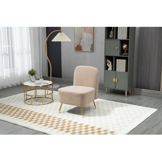 Velvet Accent Chair with Solid Wood Frame, Modern Armchair Leisure ...