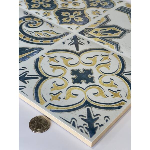 Bari 12 x 24 Ceramic Tile for Wall & Floor in Multi-Color - Bed Bath ...