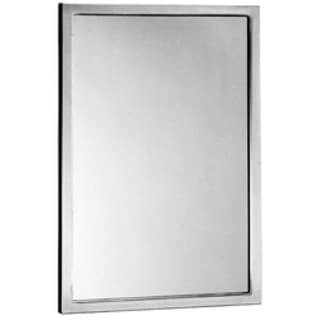 Bobrick B-165 Series Channel-Framed 18" x 24" Mirror - Bed Bath ...