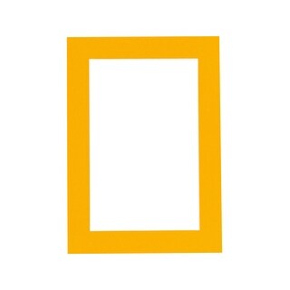 20x27 Mat Bevel Cut for 16x23 Photos - Acid Free Golden Orange Precut ...