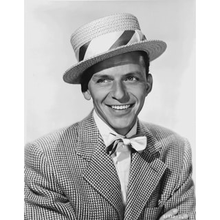 Frank Sinatra smiling in Classic Portrait Photo Print - Bed Bath ...