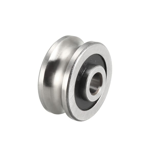 SG20 U-Groove Track Guide Bearing 6x24x11mm Pulley Bearings for Textile ...