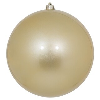 Vickerman 10" Champagne Candy Ball Ornament - Tan - Bed Bath & Beyond ...