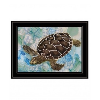 Sea Turtles Collage II 2 Black Framed Print Wall Art - Bed Bath ...