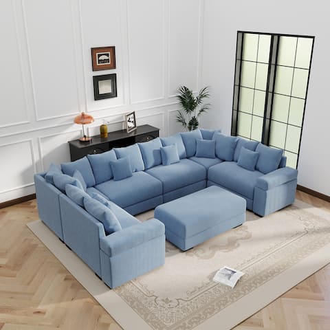 Modular, Fabric, GDFStudio Sectional Sofas - Overstock