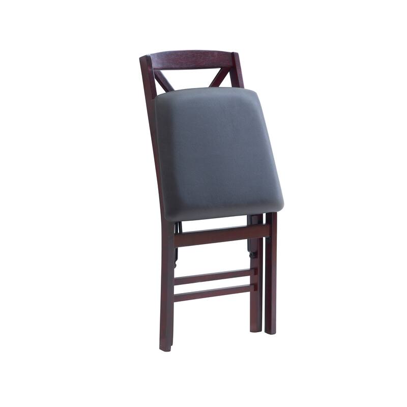 Linon Porch & Den Espresso Folding Chair (Set of 2) - On Sale ...