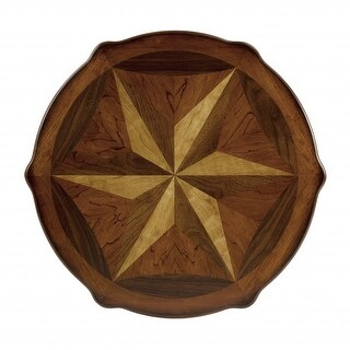 HomeRoots Olive Ash Burl Accent Table - Bed Bath & Beyond - 40133263