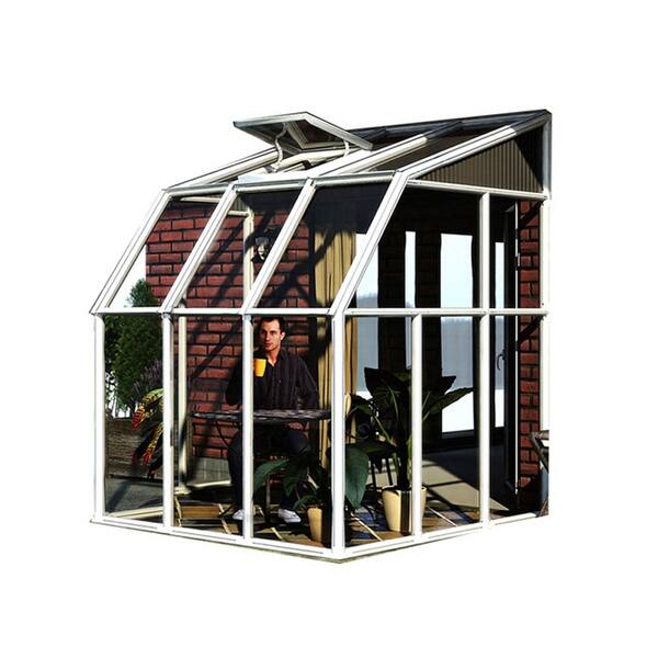 Palram - Canopia Outdoor Sun Room 6' x 6' - White - Bed Bath & Beyond ...