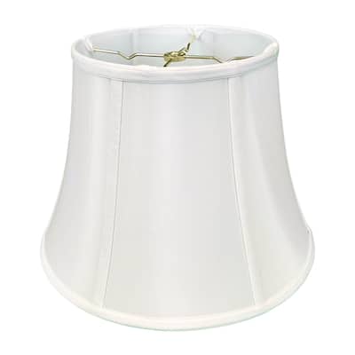 Royal Designs Modified Bell Linen White Lamp Shade, 9 x 14 x 10.5 - Bed ...