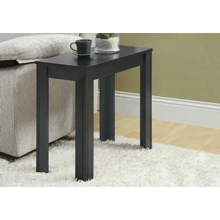 Black Oak Rectangular Side Accent Table - Bed Bath & Beyond - 31707627