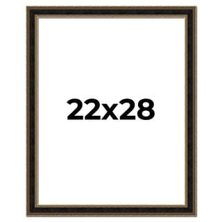 22x28 Frame Gold Antique Vintage Sold Wood Picture Frame | 1.75 Inch ...