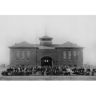 Land Development, subdivisions Black and White Gallery Wrapped Canvas ...