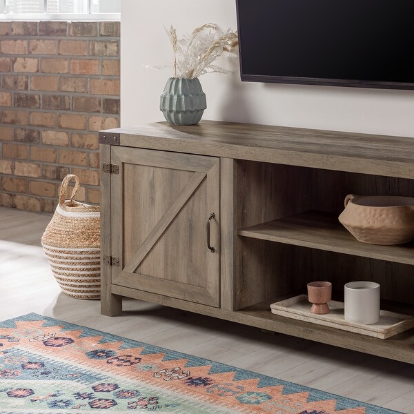 Middlebrook Firebranch 70 inch Barn Door TV Stand On Sale Bed Bath Beyond 25482681