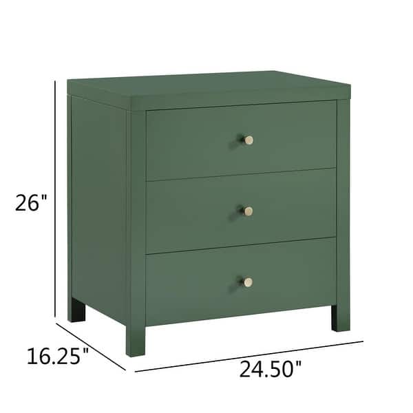 Nave 3-drawer Nightstand by Greyson Living - Bed Bath & Beyond - 40940766