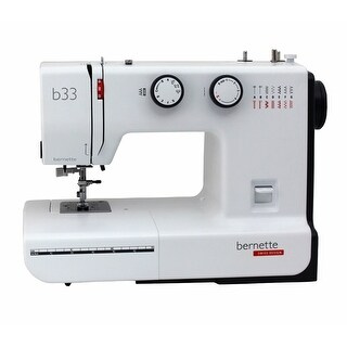 Bernette 33 Swiss Design Sewing Machine with Exclusive Bundle - Bed ...