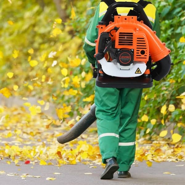 gas leaf blower