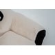 GDFStudio - Faux Fur 29.65" Panda-Shaped Plush Bean Bag Chair with High ...