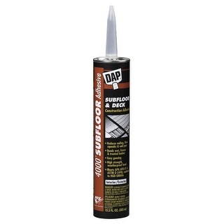 Dap 25117 4000 Subfloor Adhesive, 29 Oz. - Bed Bath & Beyond - 20225052