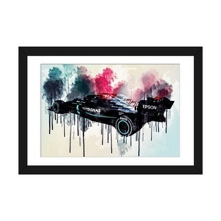 iCanvas "Mercedes-Amg F1 W12 E Performance 2021 Rear View Exterior F1 ...