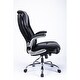 High Back Thick Padded Office Chair with Lifting Headrest - Bed Bath ...
