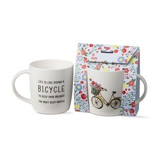 Keep Moving Bike Giftable Mug 11 oz - Bed Bath & Beyond - 39101906