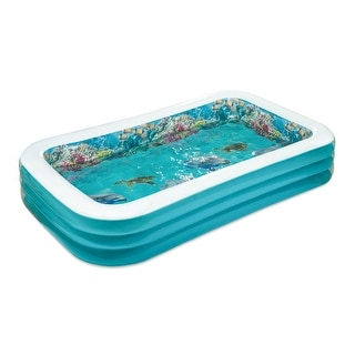 Inflatable 3D Family Pool, Ages 6+ - Bed Bath & Beyond - 38239690